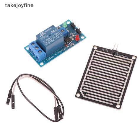 Tfph Snow Raindrops Detection Sensor Module Rain Weather Module