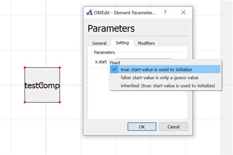 Missing Each When Setting Start Values For Arrays With Dialog · Issue 7750 · Openmodelica