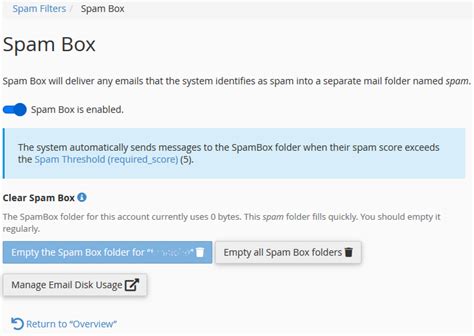 How To Configure SpamAssassin In CPanel Email Service Namecheap Com