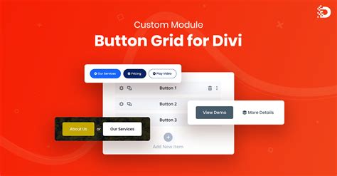 Grid Button For Divi Divi Pixel