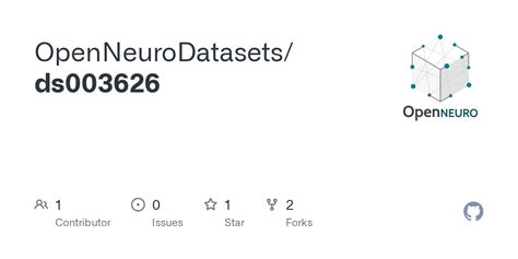 GitHub OpenNeuroDatasets Ds