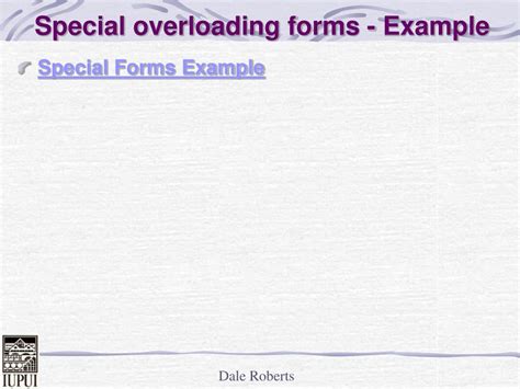 Ppt Operator Overloading Powerpoint Presentation Free Download Id