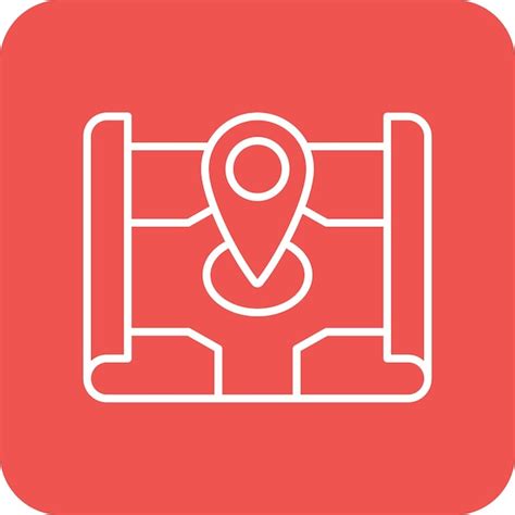 Premium Vector Map Area Icon