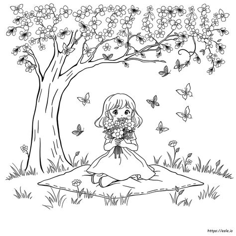 Free Coloring Pages For Girls Easy
