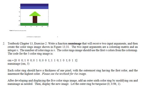 Solved USING MATLAB Write A Function Numimage That Will Chegg
