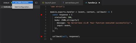 Running And Debugging Aws Lambda Functions Locally With The Serverless