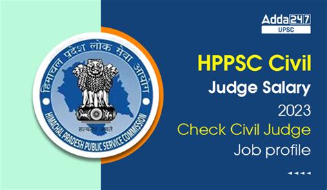 HPPSC Civil Judge Salary Check Civil Judge Job Profile