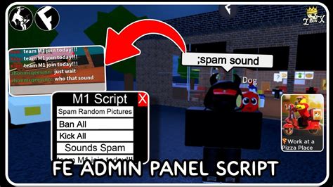 Fe Admin Panel Script Roblox Scripts [ Mobile Pc ] Fe Admin Script Youtube