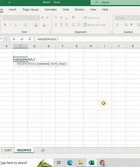 excel sequence function youtube
