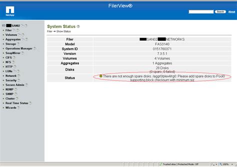 There Are Not Enough Spare Disks Please Add Spare Disks To Pool Help