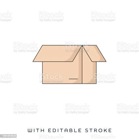 제품 언박싱 플랫 및 라인 아이콘 개봉에 대한 스톡 벡터 아트 및 기타 이미지 개봉 일러스트레이션 비즈니스 Istock