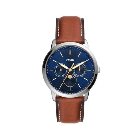 Fossil Watches Fossil Gents Neutra Brown Leather Strap Watch Mens Watches From Faith Jewellers Uk