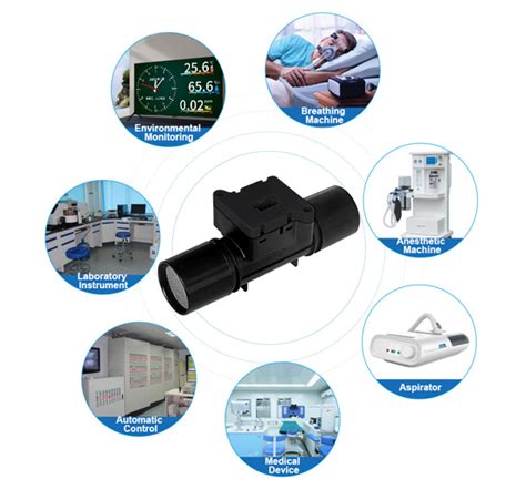 Gas Flow Sensor For Airnitrogenoxygen Gas Flow Sensor For Airnitrogenoxygen