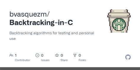 github bvasquezm backtracking in c backtracking algorithms for testing and personal use