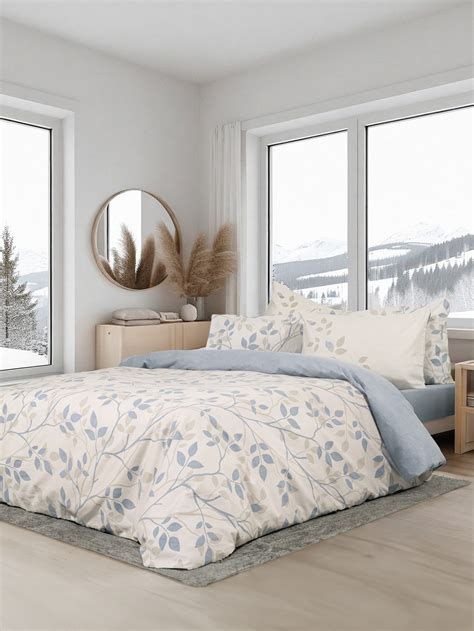 Σετ Σεντόνια Διπλά High Up της Nima Home 100 Flannel Cotton Διπλά 2