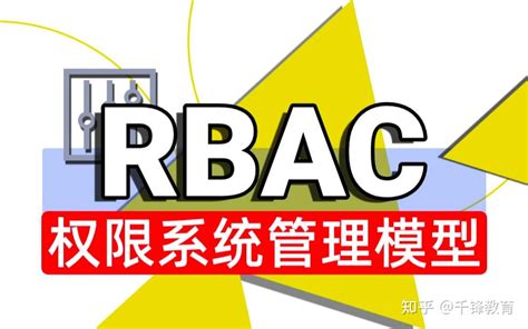 【千锋java】详解rabc权限模型与spring security 知乎