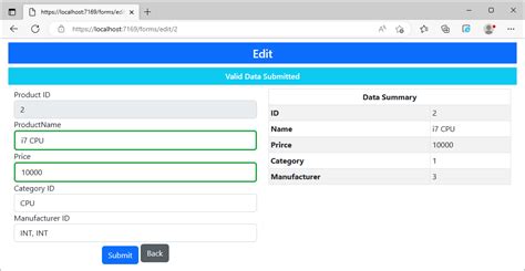 Aspnet Core Blazor 5 Blazor Form과 Data — Cliel Lab