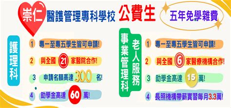 崇仁醫護 護理科 首頁