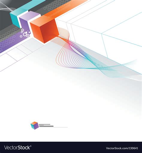 High Tech Background Royalty Free Vector Image