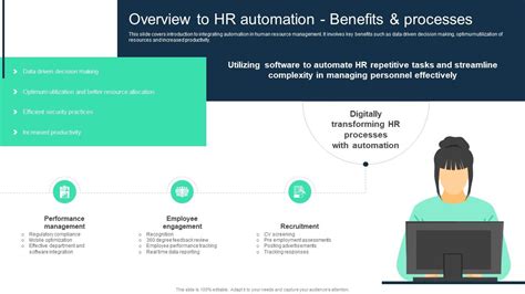 Overview To Hr Automation Benefits And Processes Adopting Digital Transformation Dt Ss Ppt