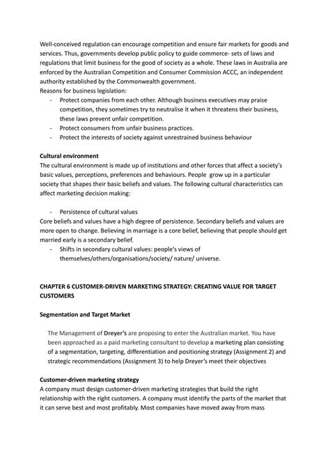 Marketing Fundamentals Notes Mmk101 Marketing Deakin Thinkswap