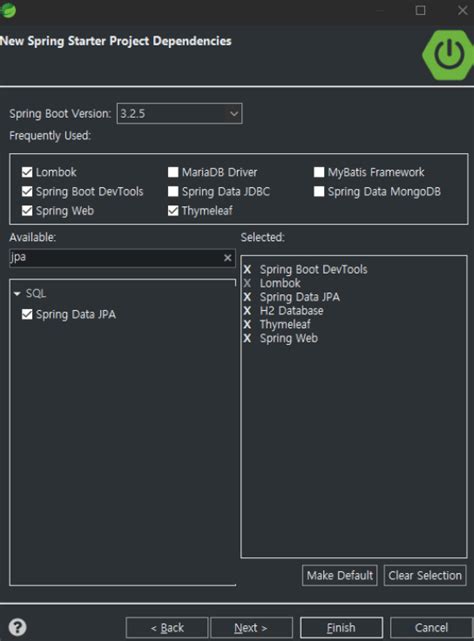 국비 Til H2 Database Jpa