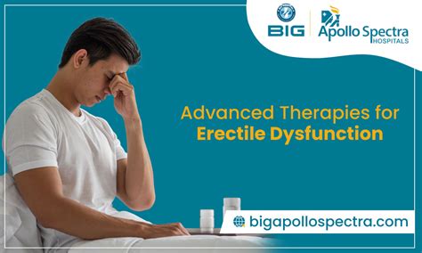 Managing Erectile Dysfunction Using Advanced Therapies