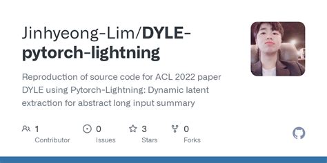 GitHub Jinhyeong Lim DYLE Pytorch Lightning Reproduction Of Source Code For ACL Paper