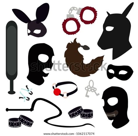 Black Red Metal Shiny Bdsm Sex Toys Set Attributes Batting Falosis