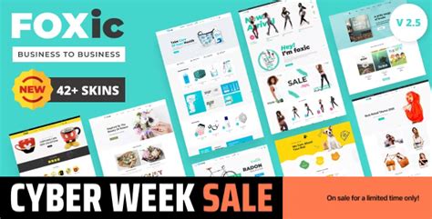 Foxic V26 现代，干净，多功能shopify主题下载芒果运营