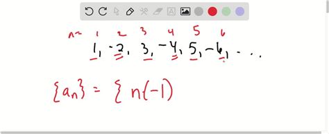 solved write down the nth term of a sequence {an} suggested by the