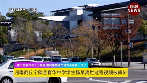 河南商丘宁陵县育华中学学生 杨某离世过程视频被疯传 Youtube