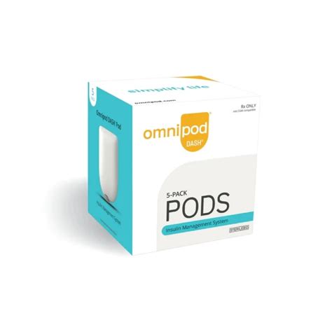 Omnipod® Dash Pods For The Omnipod® Dash System 5 Pack National Diabetic Supply