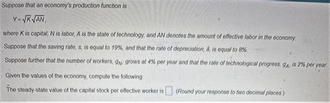 Need The Followingthe Steady State Value Of The