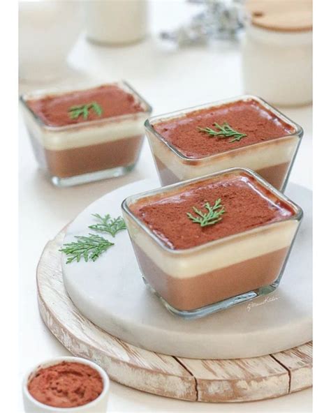 Resep Milo Cheese Pudding Dari Moona Jingga Receita Bánh Ngọt