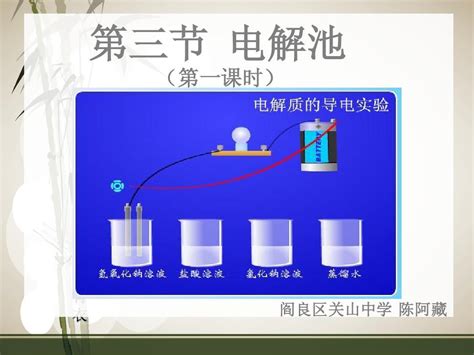 选修四第四章第三节电解池 第一课时原创精品 word文档免费下载 文档大全
