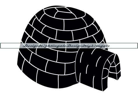 Igloo Svg Arctic Svg Eskimo Svg Ice House Svg Igloo Clipart Igloo