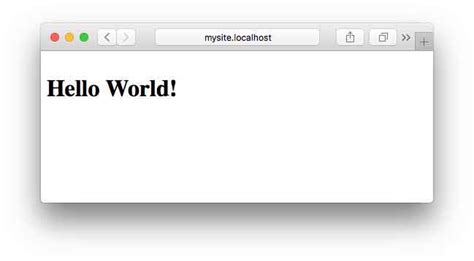 Set Up A Virtual Host On Mamp On Mac Os X