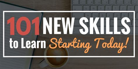 Learn Something New 101 New Skills To Learn Starting Today