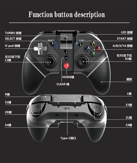 ipega PG-9099 Wireless Joystick Gamepad Game Controller Compatible with ...