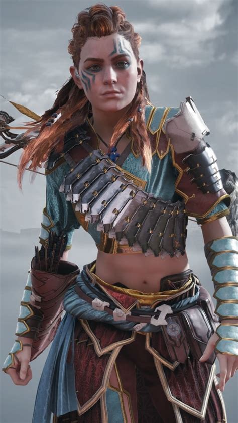 Aloy Portrait Horizon Zero Dawn 4k Ultra Hd Mobile Phone Wallpaper