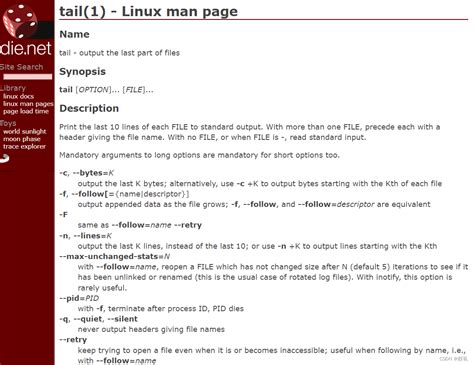 【linux】tail命令使用tail Pid Csdn博客 【linux】tail命令使用tail Pid Csdn博客