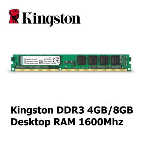 Kingston DDR RAM GB GB Mhz PC Desktop Memory Module Used Second Hand Shopee