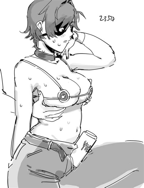 Rule 34 2girls Beer Big Breasts Chainsaw Man Female Female Only