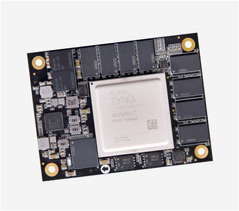Xilinx Zynq Ultrascale Mpsoc Som Fpga Core Board Ai Xczu7ev Alinx