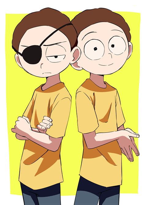 Morty Smith Morty Evil Morty R M Art Rick And