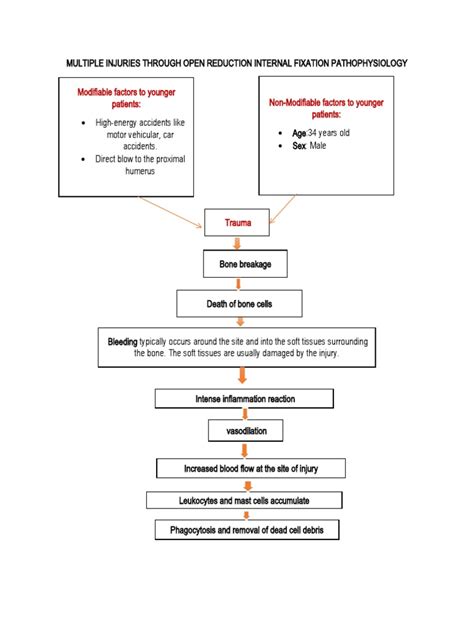 Post Open Reduction Internal Fixation Pathophysiology Pdf Medical Specialties Diseases And