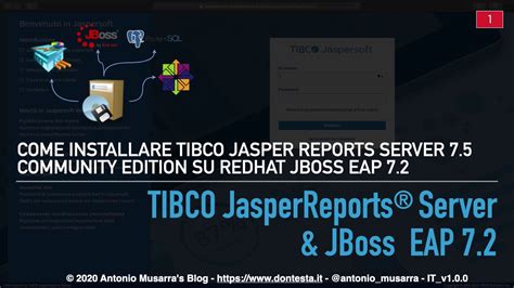 Come Installare Tibco Jasper Reports Server 75 Community Edition Su