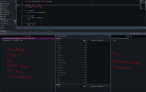 Preloading A Scene With A Deeply Inherited Script Fails To Initialize Variables Godot Forums