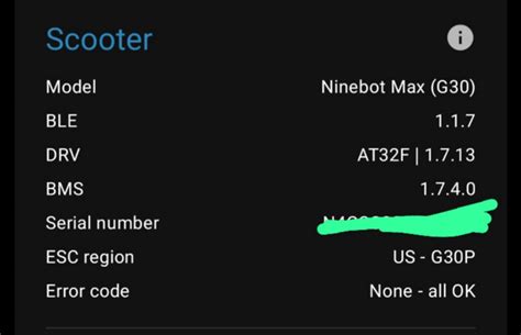 Downgrading New Controller Rninebotmax